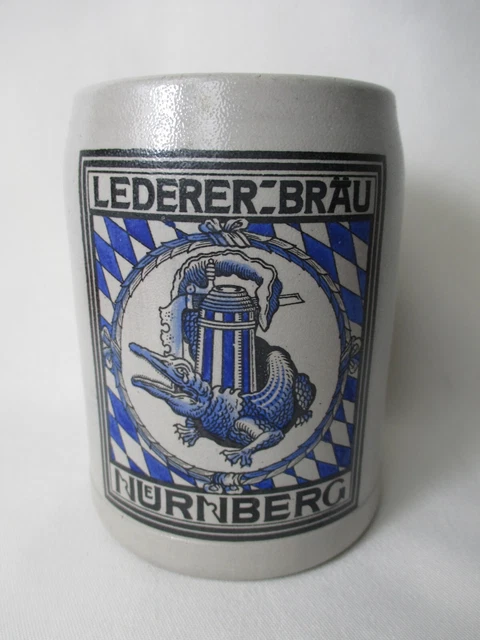 ALTER BRAUEREI BIERKRUG Lederer Bräu Nürnberg Bayern EUR 35,00 ...