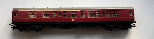 VINTAGE TRI-ANG 15918 Coach - B.R. Maroon, 1960s? - Working but SEE ...