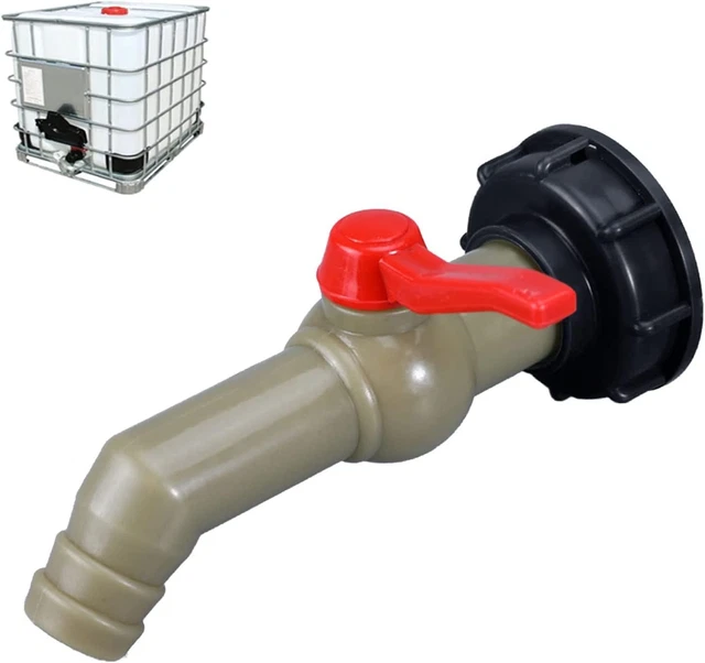 IBC TANK ADAPTER IBC Outlet Tap IBC Tank Fittings 1" Outlet Tap IBC ...