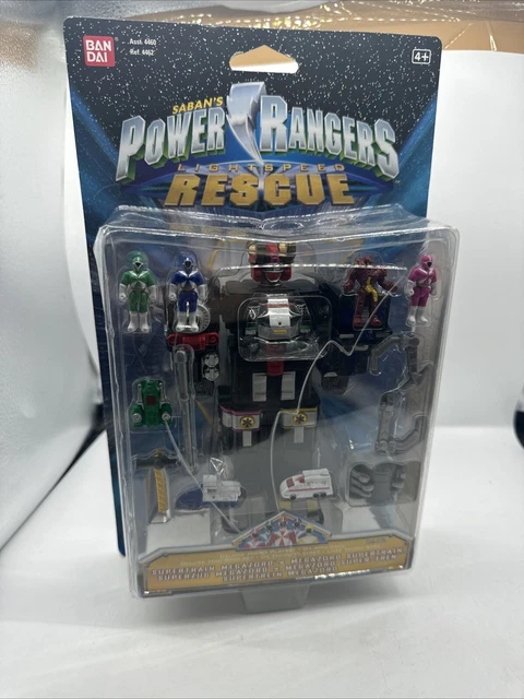 POWER RANGERS LIGHTSPEED Rescue Supertrain Deluxe Micro Playset Ref ...