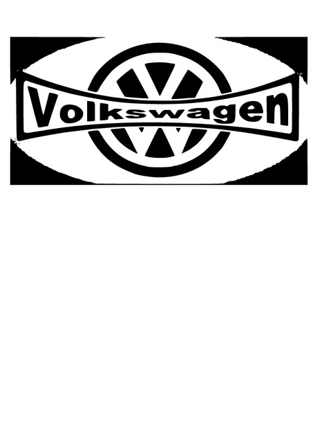 LARGE VW LOGO volkswagen camper Van T4/t5/t6 Sticker 320mmx220mm. £7.98 ...