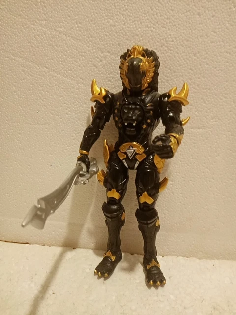 POWER RANGERS JUNGLE Fury Space Alien Black Lion Rio Dai Shi Figure ...