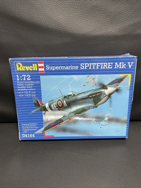 REVELL 1:72 SUPERMARINE SPITFIRE MK V MODEL KIT / 04164 / New And Sealed £10.99 - PicClick UK