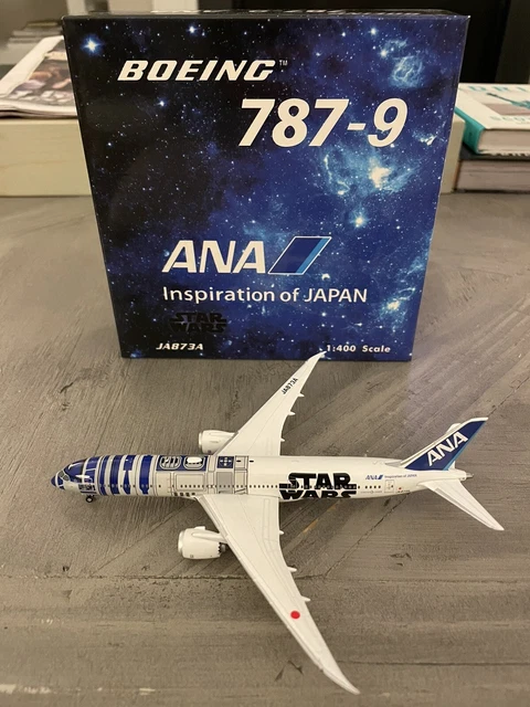 ANA “STAR WARS R2D2” Boeing 787-9 Phoenix Models 1:400 Scale Diecast Aircraft EUR 60,11 ...