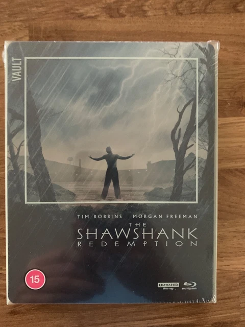 THE SHAWSHANK REDEMPTION 4K Ultra HD Blu ray Steelbook Film Vault Limited Edtn £46.42 - PicClick UK