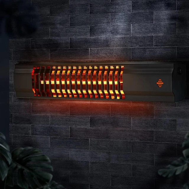 RADIANT HEATER, 2000W Portable Electric Infrared Strip Heaters for ...