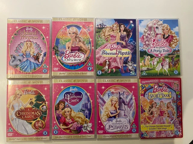 X 8 BARBIE DVD’s Barbie Bundle - Classic Movies And Specials £16.12 ...