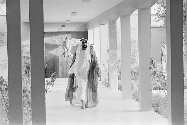 SHEIKH ZAYED BIN Sultan Al Nahyan, Emir of Abu Dhabi OLD PHOTO 1 $8.50 ...
