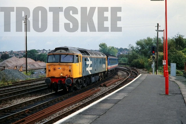 35MM SLIDE BR British Rail Diesel Loco Class 47 47526 Salisbury 1992 ...