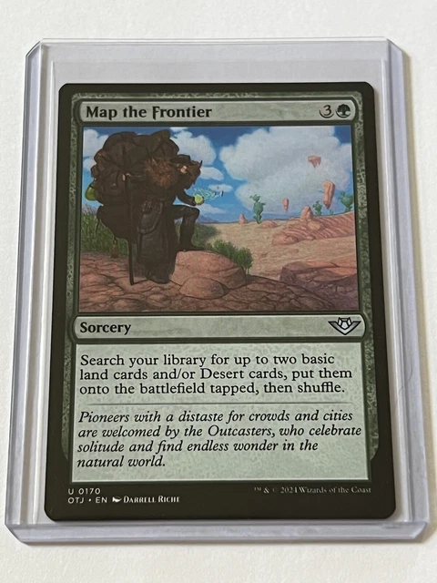 MAP THE FRONTIER 170 MTG Outlaws of Thunder Junction 2024 comme neuf ...
