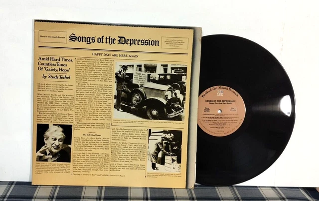 DIVERS : SONGS Of The Depression, Double LP 1980, 1920s, 1930s Swing ...