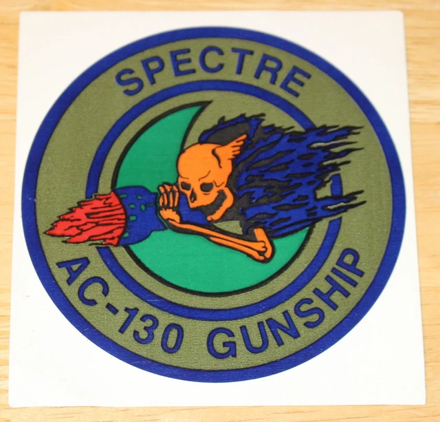 USAF US AIR Force Lockheed AC-130 Spectre Hercules Gunship Sticker £6. ...