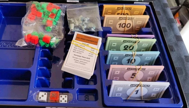 MONOPOLY ALTON TOWERS Resort Edition Hasbro Family Board Game. Complete ...