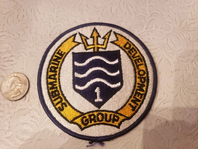 VINTAGE 1970S US Navy SUBMARINE DEVELOPMENT GROUP ONE (SUBDEVGRU ONE ...