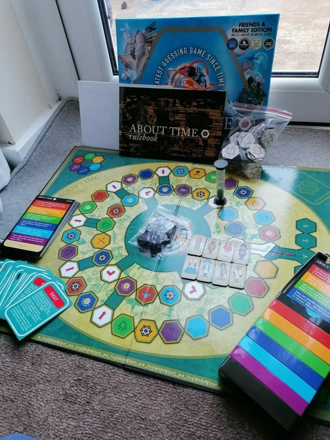 ABOUT TIME BOARD Game Family And Friends Edition Time Travel Game ...