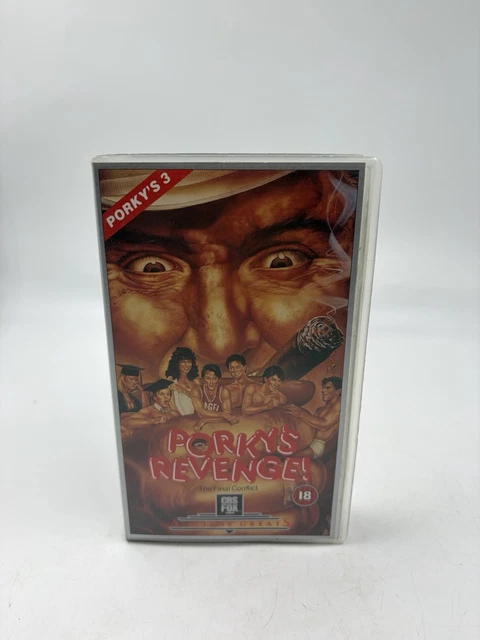 PORKYS REVENGE VHS 1992 CBS Fox Video PAL £12.95 - PicClick UK