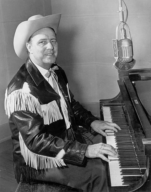 AMERICAN COUNTRY AND western singer Moon Mullican 1955 OLD PHOTO 2 $9. ...