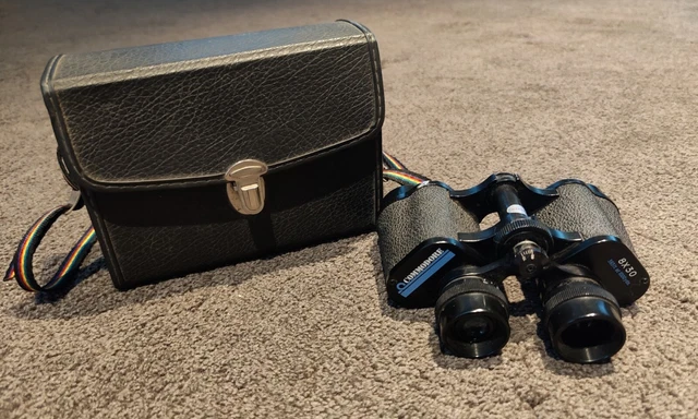 COMMODORE 8X30 VINTAGE Binoculars With Case Used £10.00 - PicClick UK