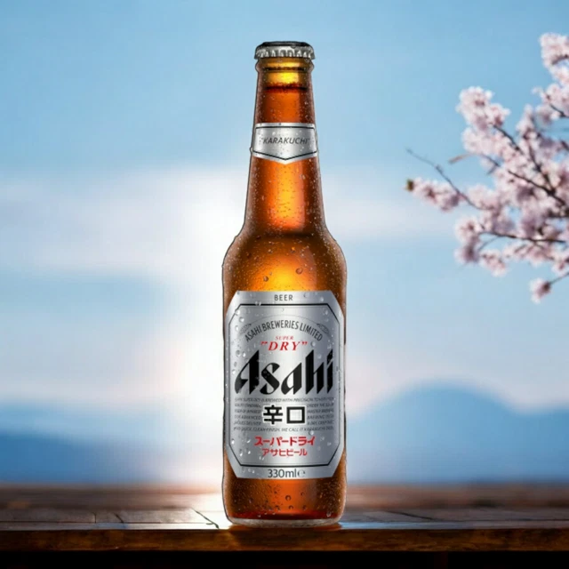 24 X ASAHI Bier aus Japan, in der 0,33 l Flasche EUR 46,90 - PicClick DE