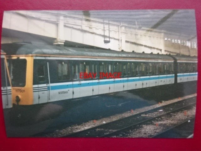 PHOTO DMU Class 117 Unit No 117 301 At Scotsrail £1.85 - PicClick UK