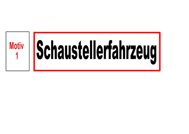 SET 2 X Schausteller Schriftzug Aufkleber Schaustellerfahrzeug UV ...