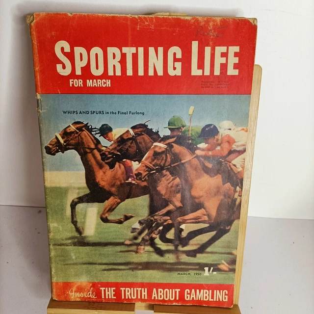 VINTAGE - SPORTING LIFE MAGAZINE - MARCH, 1950 - Antique, Collectable ...