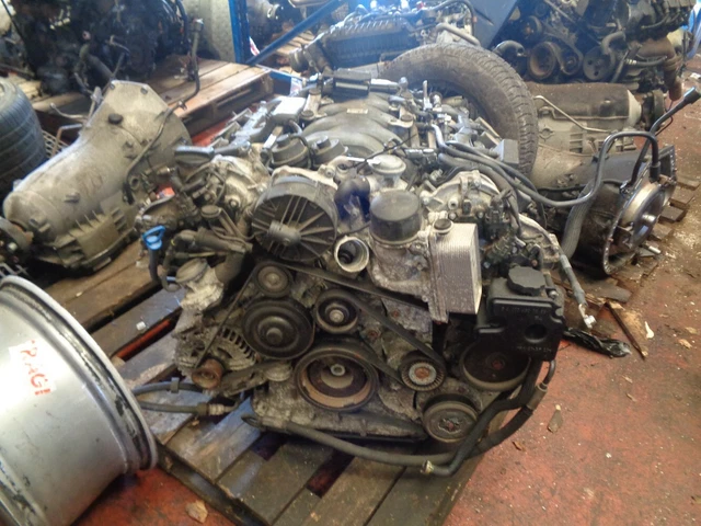 MERCEDES BENZ W221 S CLASS S500L Complete Engine 273.961 £3,750.00 ...