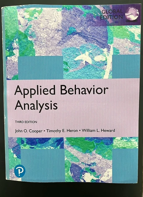 FAST SHIP APPLIED Behavior Analysis, 3rd 3E GE By John Cooper, Timothy ...