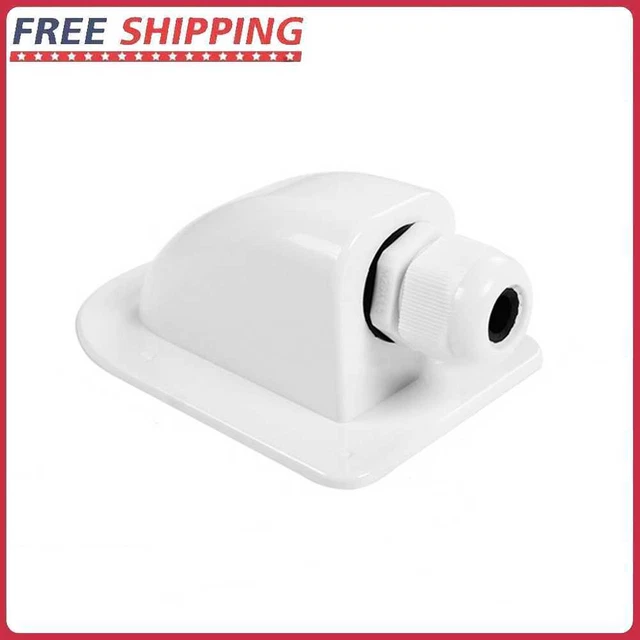 CARAVAN CAR JUNCTION Box Roof Wire Entry Gland Boxes (Single Hole White ...