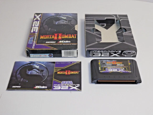 MORTAL KOMBAT II (sega Mega Drive 32X) versione PAL, in IMBALLO ...