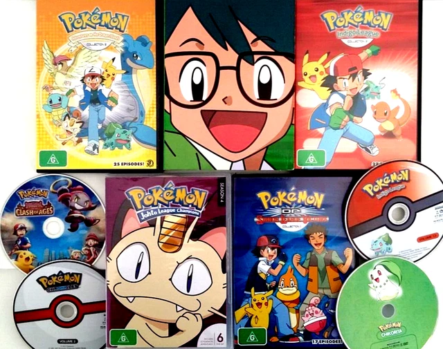 POKÉMON DVDS 20X Discs Various Episodes Indigo Advanced mixed lot ...