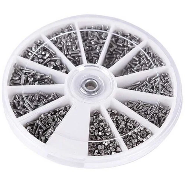 600PCS SET PETIT 12 Sortes De Vis Écrous Électronique Kit Assortiment ...