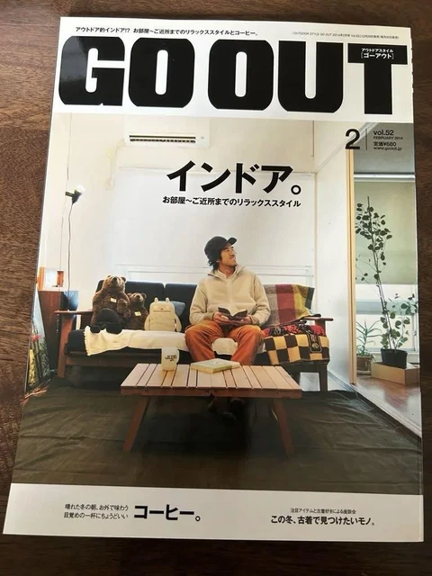 GO OUT JAPAN MAGAZINE Vol.52/Indoor £26.04 - PicClick UK