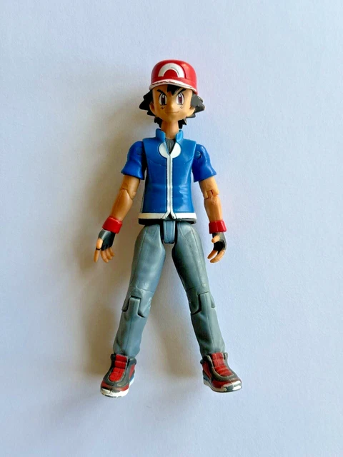 FIGURINE ARTICULÉE SACHA Ash Ketchum 12 cm - Vintage Tomy Pokemon ...