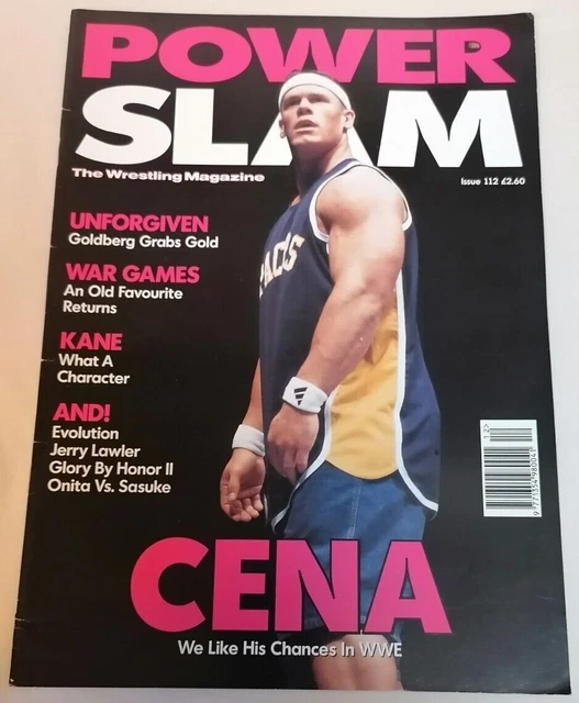 MAGAZINE - POWERSLAM Wrestling Magazine #112 Nov 2003 Cena Kane Lawler ...