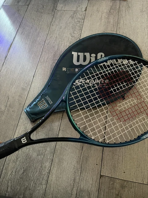 WILSON GRAPHITE LEGACY 8.5 si 110 Tennis Racket 4 1/4 L2 Head Cover ...