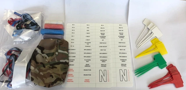 COMMANDERS MODEL KIT + Zipped MTP Pouch ( Commando Infantry Promotion ...