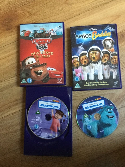 DISNEY DVD BUNDLE - Space Buddies, Cars Toon Maters Tall Tales ...