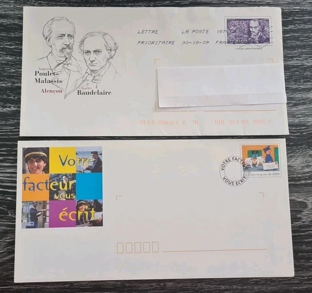 078 FRANCE -PRET A POSTER- OBL BAUDELAIRE+FACTEUR Pap Interne EUR 1,00 - PicClick FR