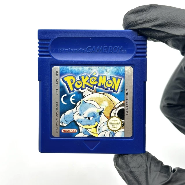 ORIGINALE GIOCO POKÉMON BLU per Game Boy GB Nintendo ITALIANO ITA ...
