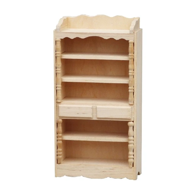 DIY MINI CABINET Craft Real Tiny House Accessories For Bedroom Kitchen ...