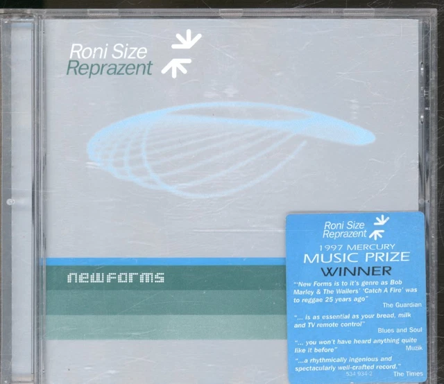 RONI SIZE/REPRAZENT NEW Forms CD Europe Talkin Loud 1997 cd. Has info ...