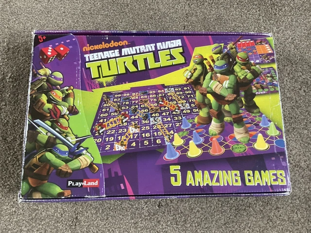 NICKELODEON TEENAGE MUTANT Ninja Turtles 5 Amazing Games £6.50 ...