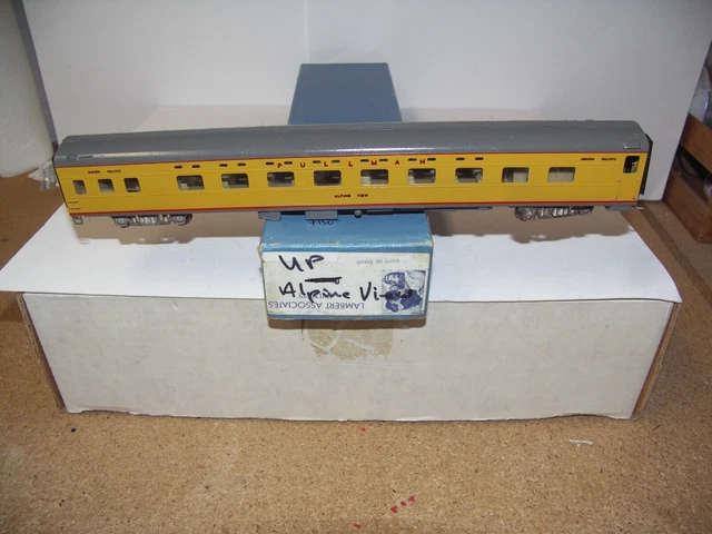 BRASS HO SCALE Model Of A Union Pacific ''Alpine View'' Smooth Side ...