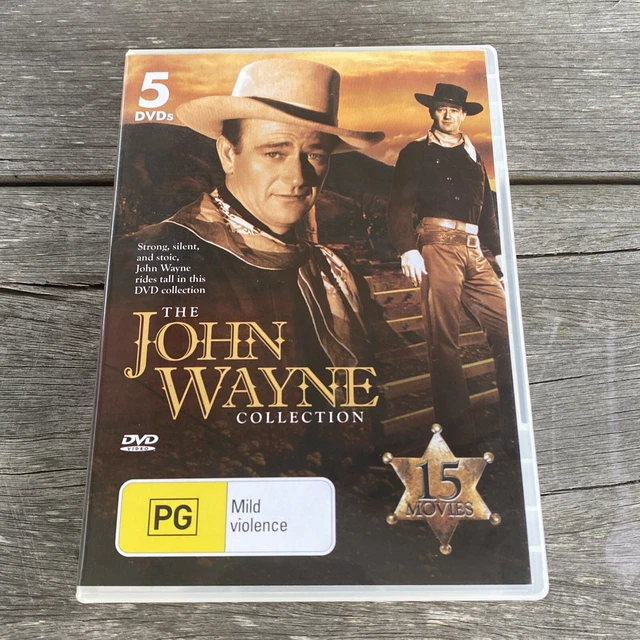 THE JOHN WAYNE Collection DVD 15 Movies Box Set Region ALL Free Tracked ...