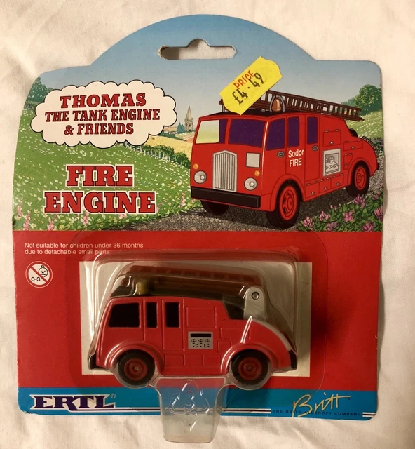FIRE ENGINE ERTL Thomas the Tank Engine and Friends Toy New Sealed ...