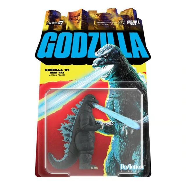 TOHO REACTION WAVE 7 1984 Godzilla Heat Ray Super 7 ReAction Figure £21 ...