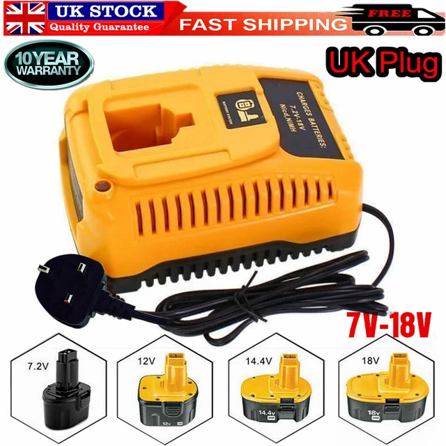 18 VOLT DC9310 Charger for Dewalt 7.2V-18V XRP Battery NiCd/NiMh DC9096 ...