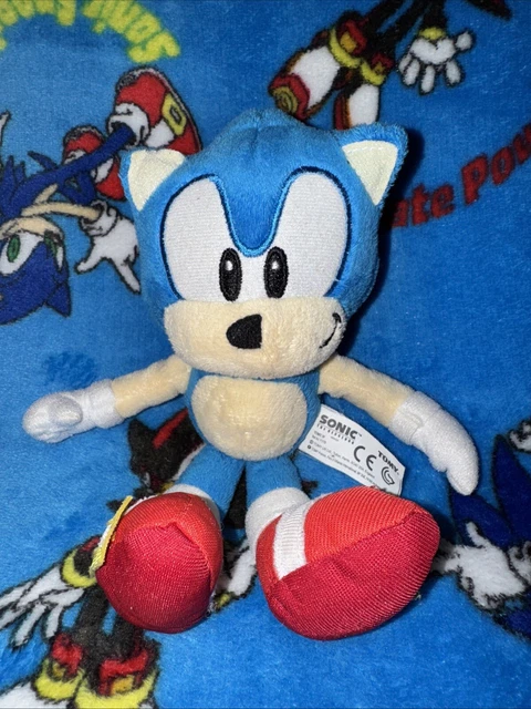 RARE - SONIC THE HEDGEHOG - 8” Classic SONIC Plush Soft Toy JAZWARES ...