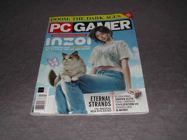 PC GAMER MAY 2025 DOOM:Dark Ages Inzoi Eden Ring Gravelord Slipgate ...